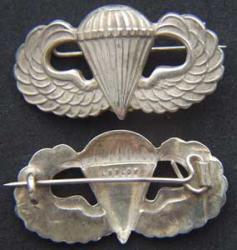 WWII Paratrooper Badge Ludlow Design British PB – Made In America Signs