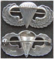 WWII Paratrooper Badge Sterling H&H Design – Made In America Signs