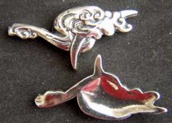 Menuki Sword Fitting Sterling Silver 614 – Made In America Signs