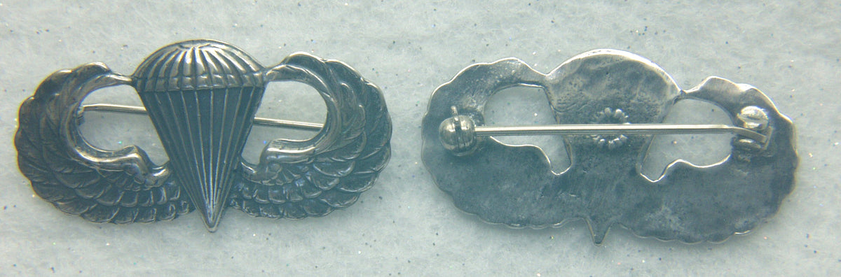 WWII Paratrooper Sterling Badge Orber – Made In America Signs