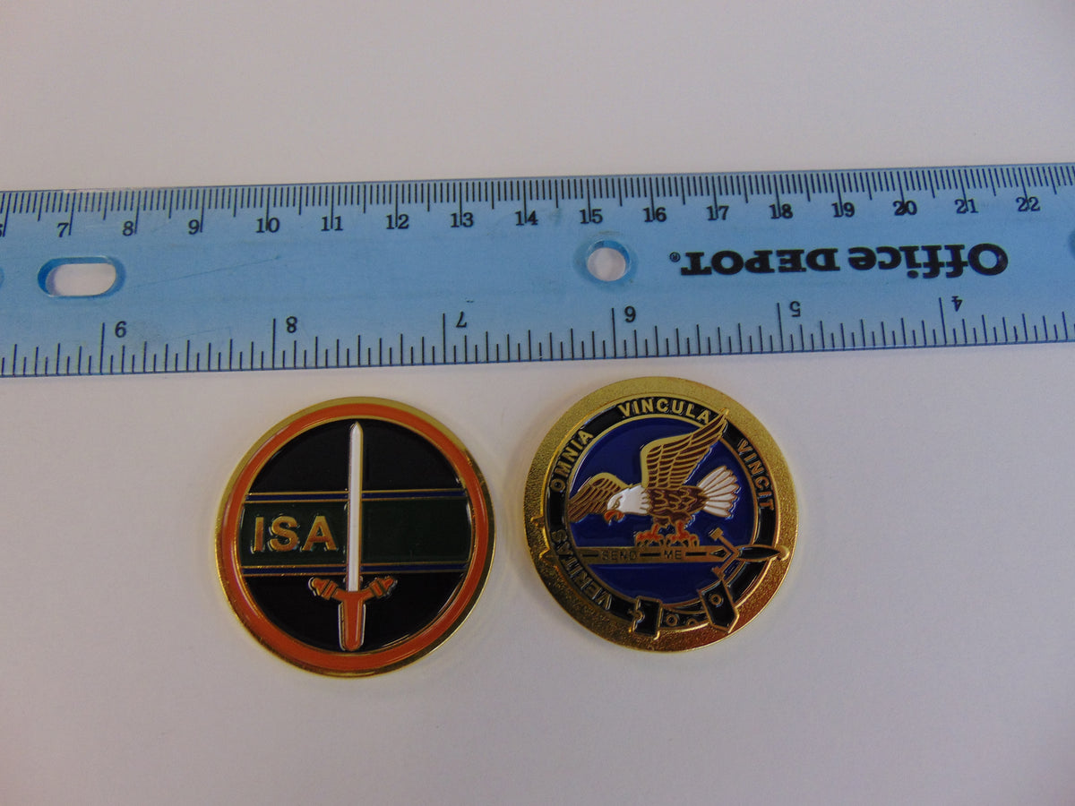 Intelligence Support Activity (ISA) Challenge Coin – Made In America Signs