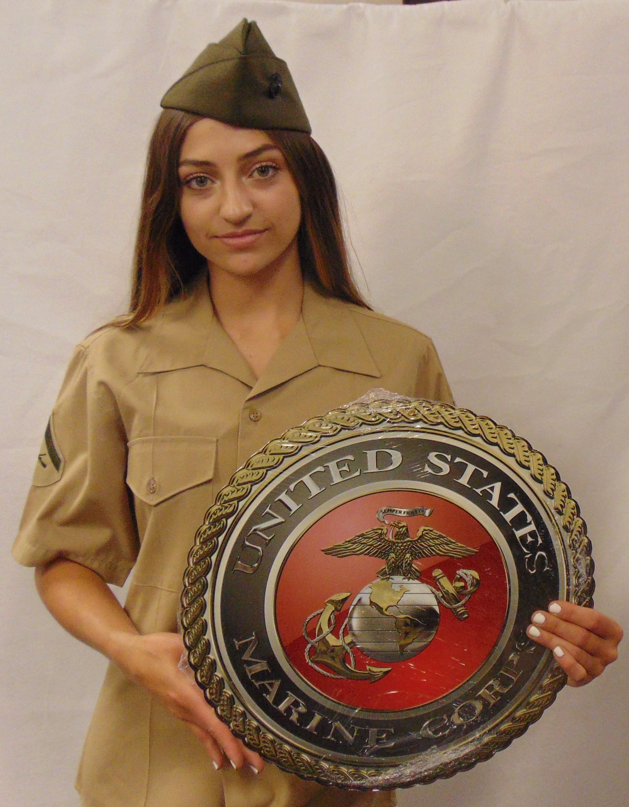 United States Marine CORP EMBLEM All Metal Sign – Made In America Signs