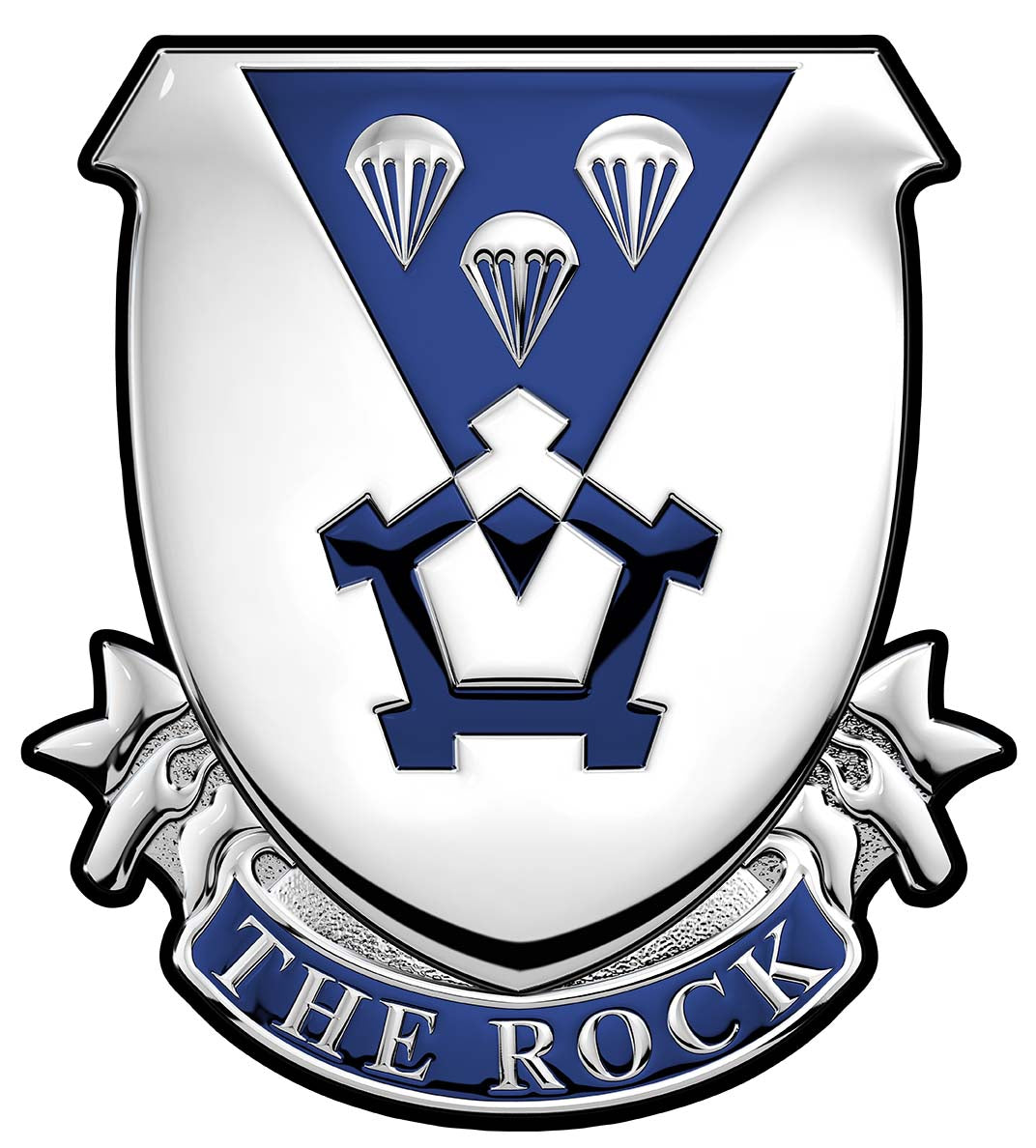 503rd Airborne Parachute Infantry Regiment (The Rock) Metal Sign 14 x ...