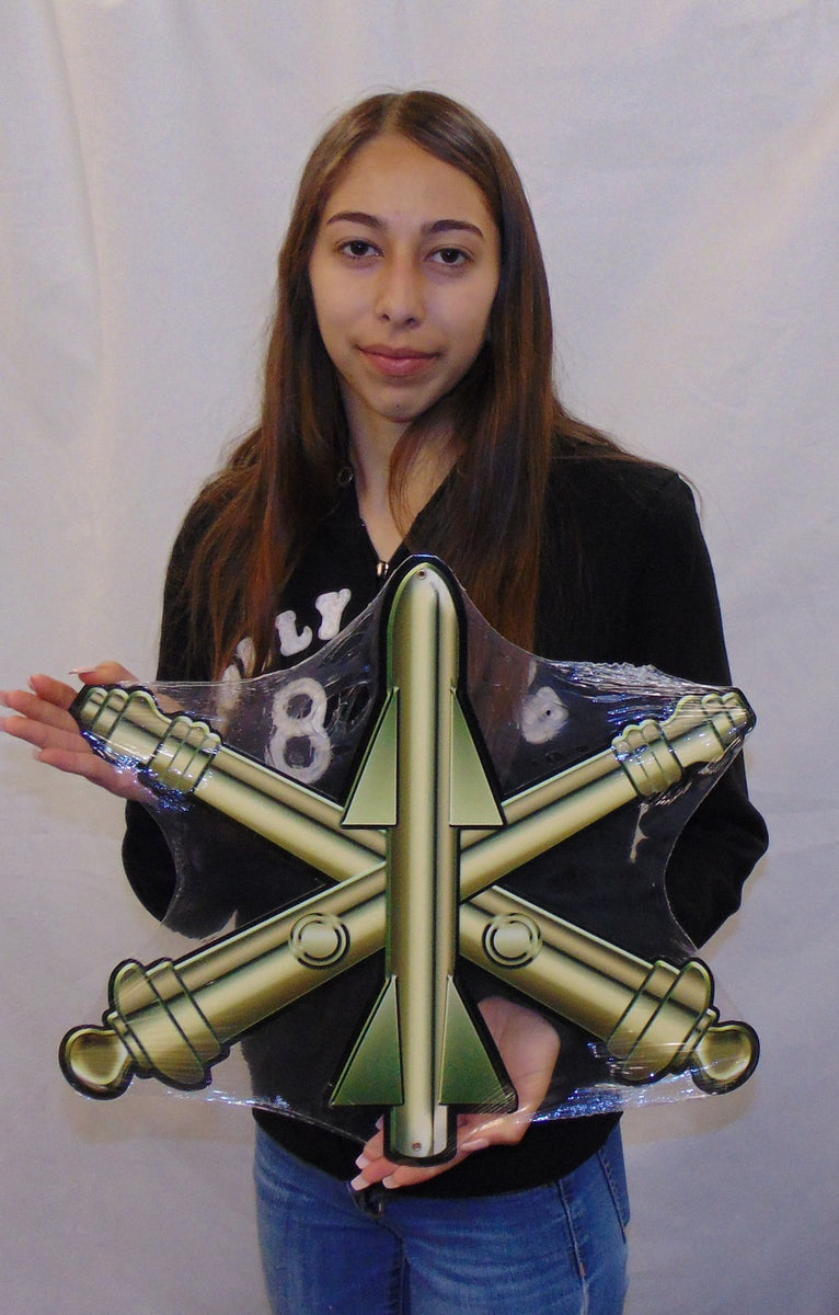 AIR DEFENSE ARTILLERY All Metal Sign – Made In America Signs