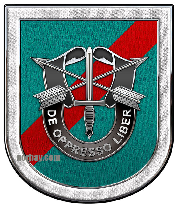 20th Special Forces Group All Metal Sign - Large – Made In America Signs