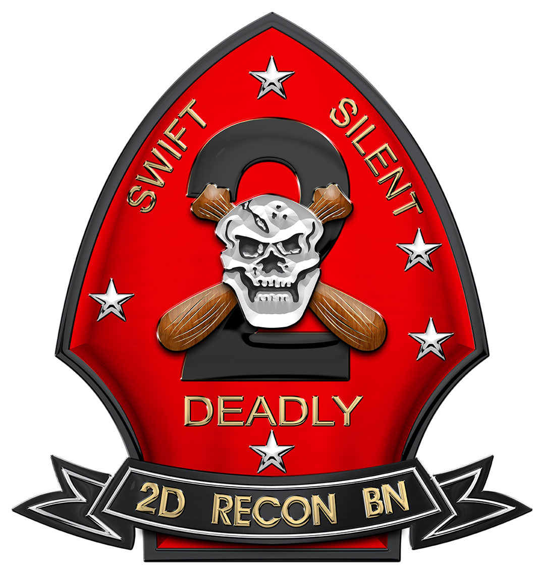 2nd USMC Force Reconnaissance Battalion All Metal Sign – Made In ...