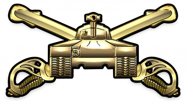 US ARMY ARMOR All Metal Sign – Made In America Signs