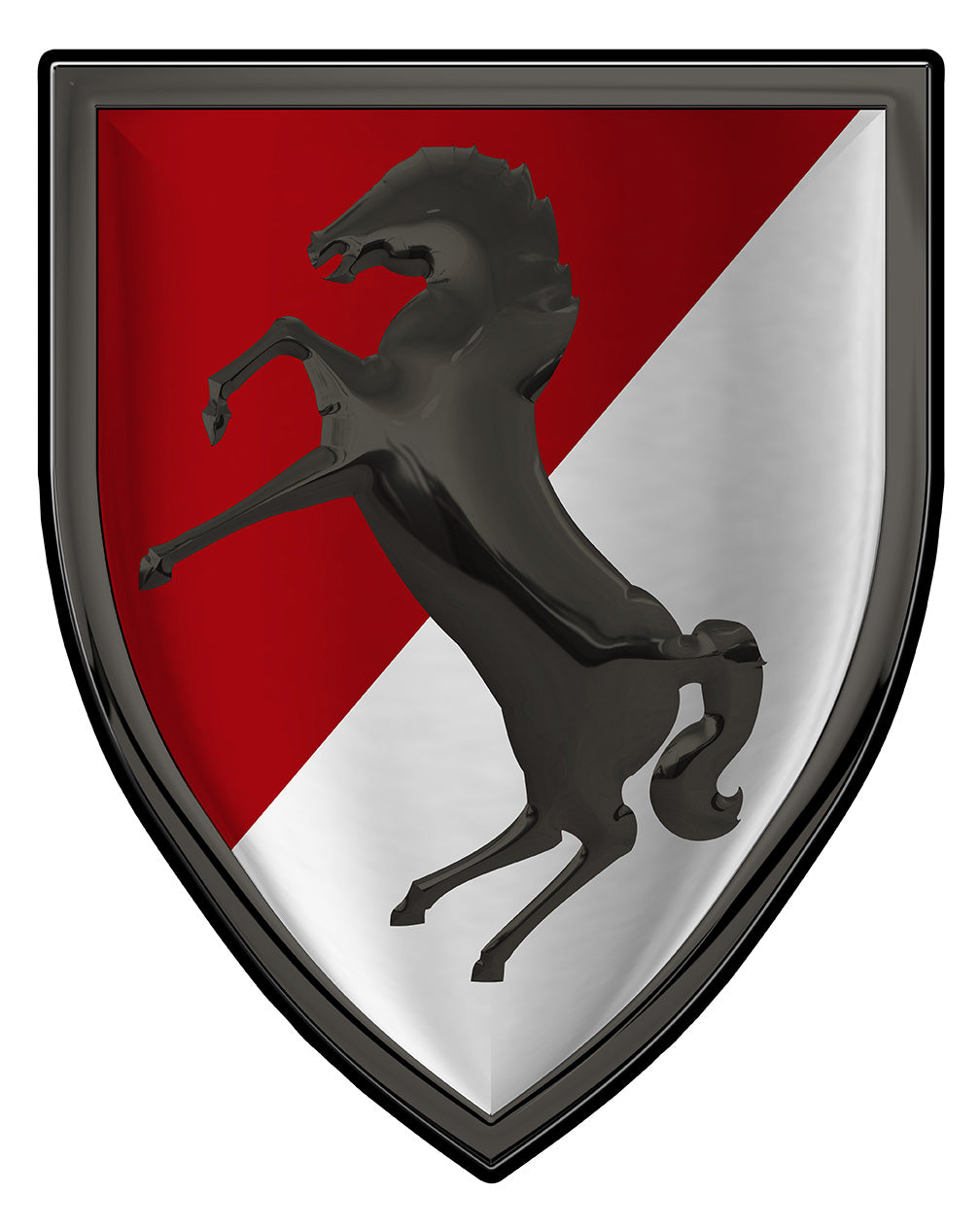 Army 11th Cavalry Armored Division All Metal Sign 13 x 17" – Made In ...